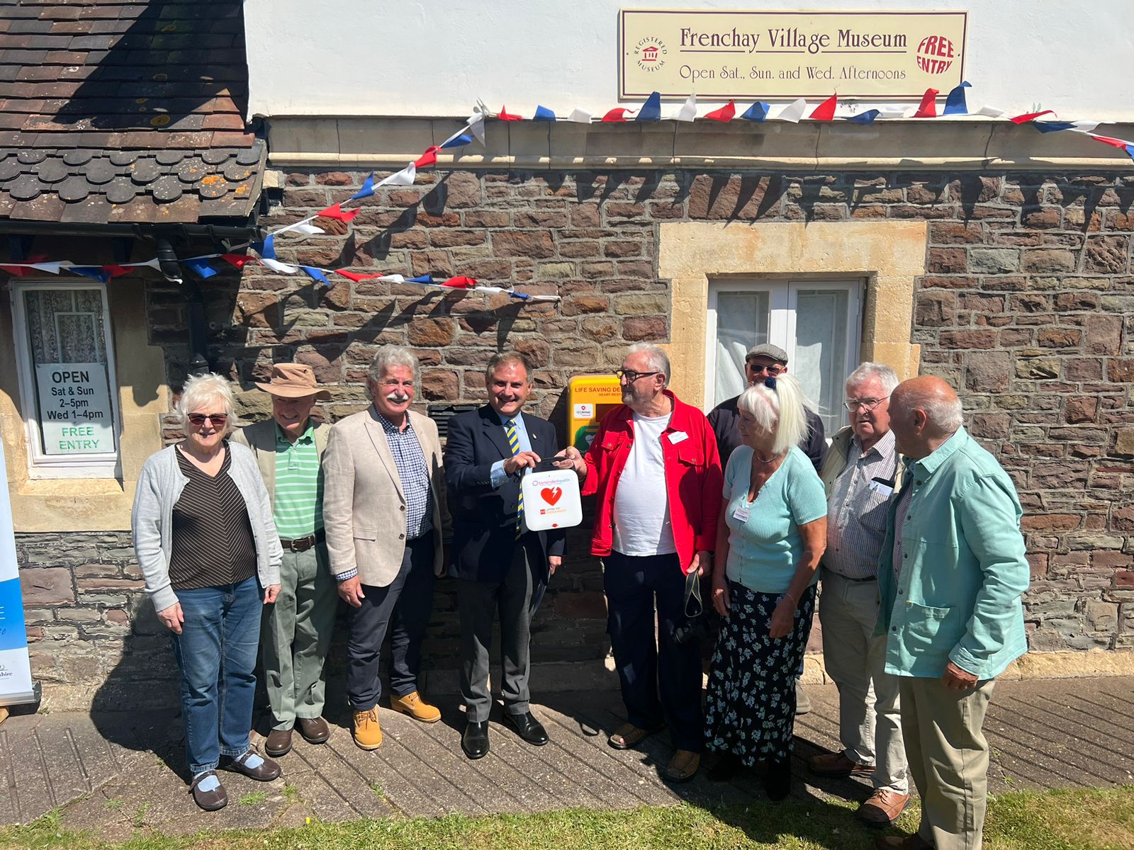 New defibrillator for Frenchay - Downend Voice