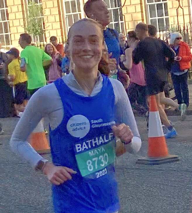 Maya's charity run - Downend Voice