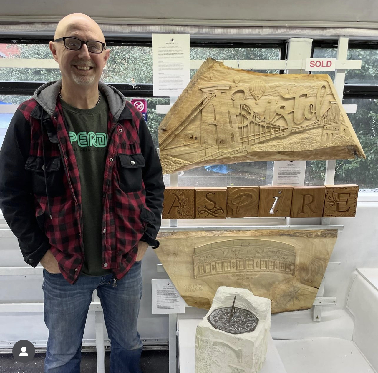 Nik's art on display - Downend Voice