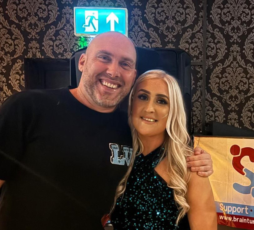 Sian's big thank-you to brain tumour charity - Downend Voice