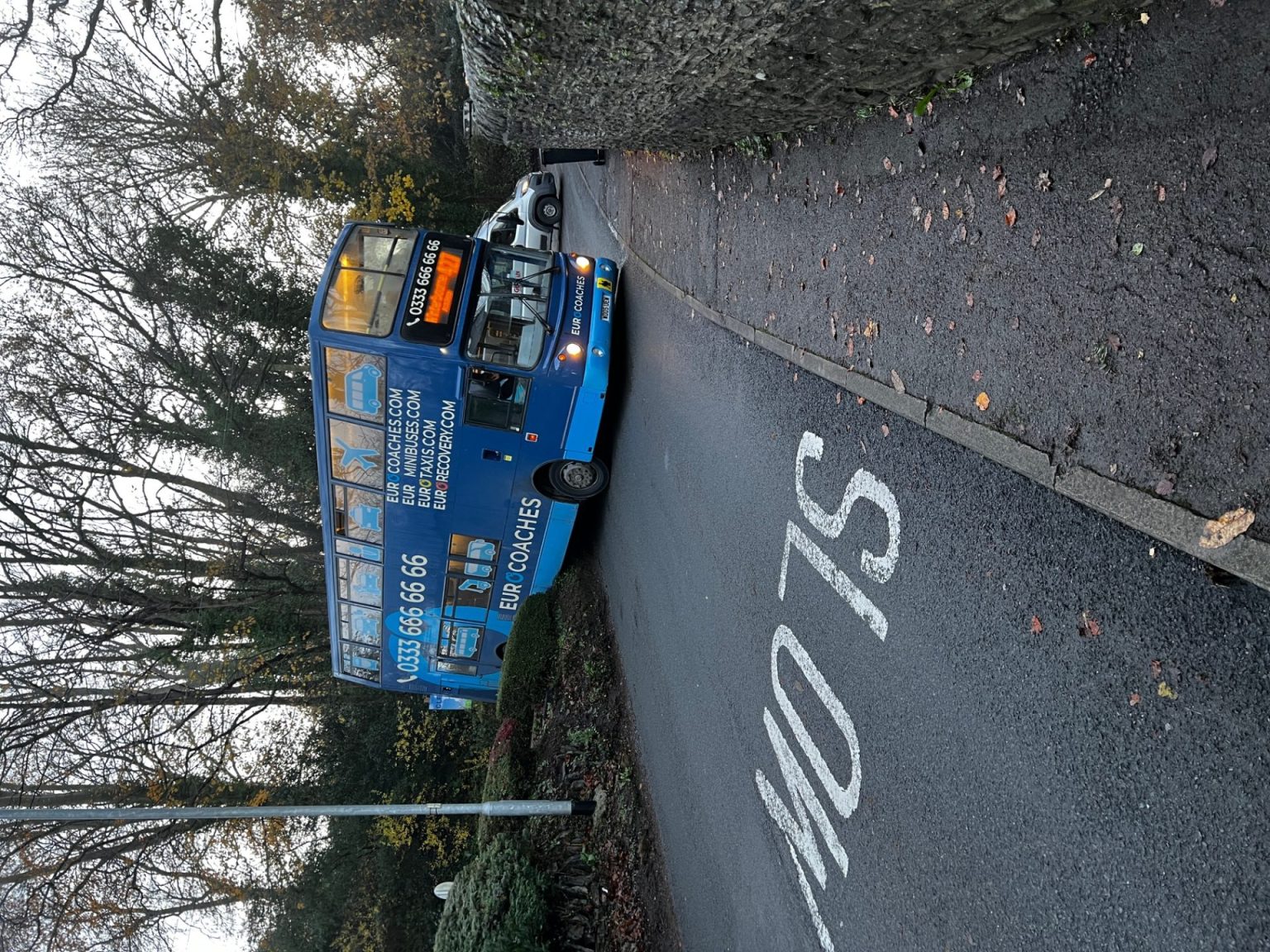 Bus blocks road after 'crazy' turn - Downend Voice